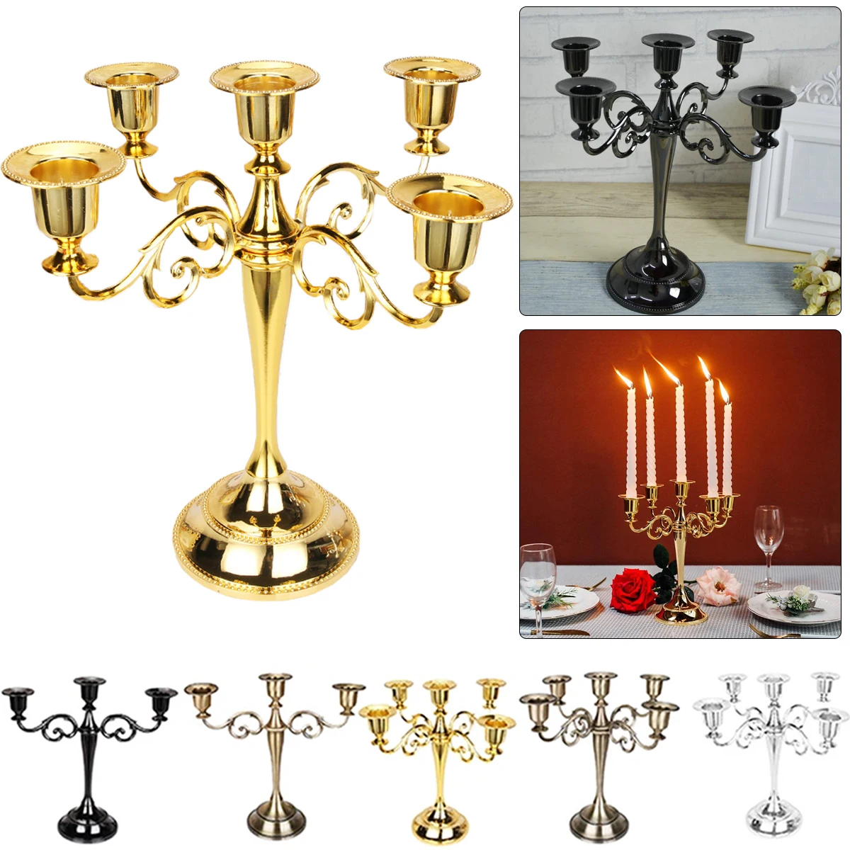 ¿Qué hace que un candelabro metálico vintage sea la elección perfecta ...