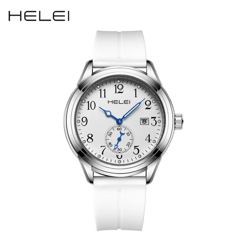 HELEI-Reloj-de-pulsera-de-silicona-para-hombre-cron-grafo-de-cuarzo ...