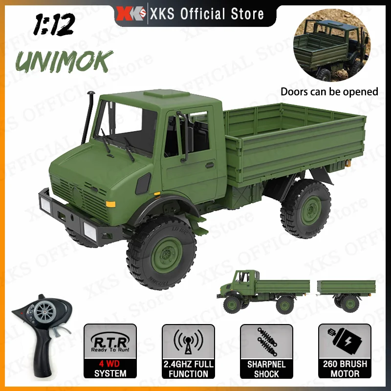 P06 1/12 Unimok RC Car 2.4G Off Road 4x4 Remote Control Car 4WD ...