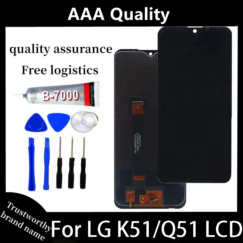 Tested-For-LG-K51-Q51-K500-LCD-Display-Touch-Screen-Digitizer-Assembly ...