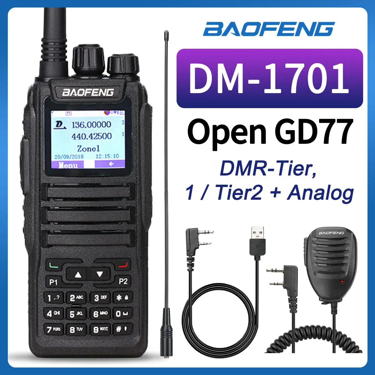 DMR-Baofeng-dual-mode-analog-Digital-walkie-talkie-DM-1701-Tier-1-2 ...