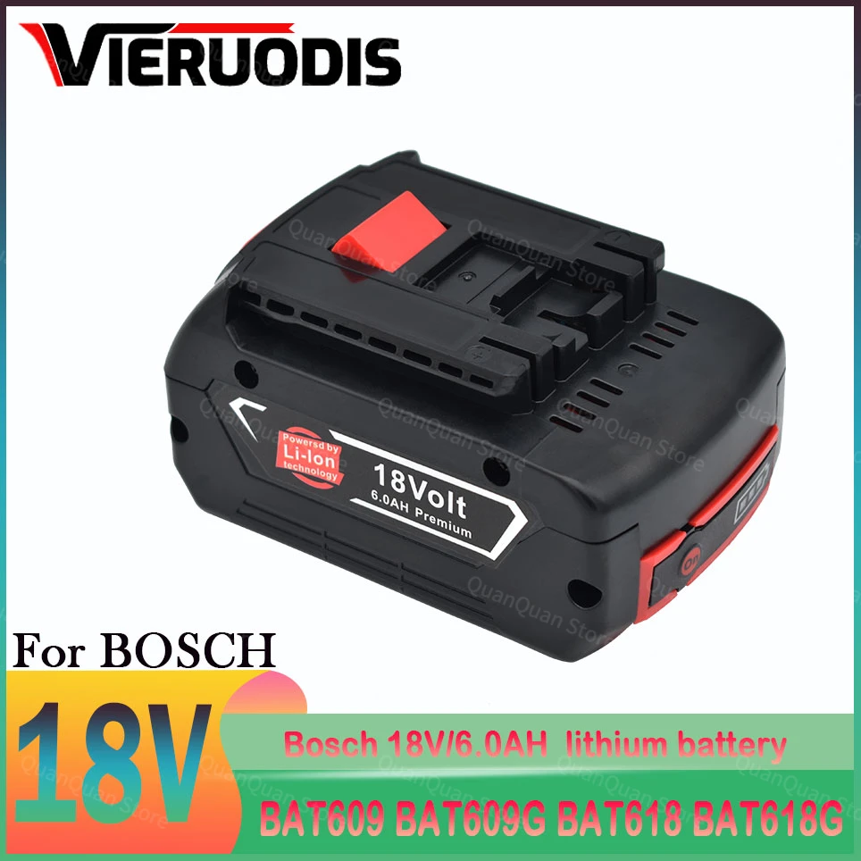 For-BOSCH-18V-6-0Ah-LITHIUM-ION-BATTERY-GBA-18V-Professional-GBA-GSR ...