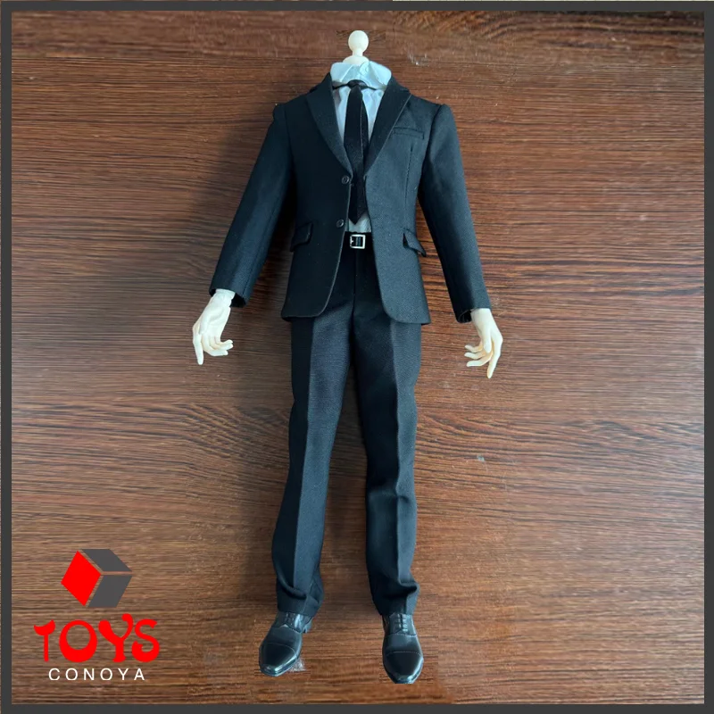 1-6-Scale-Male-Casual-Suit-Black-Set-Clothes-Model-Fit-12-MAF-BODY ...