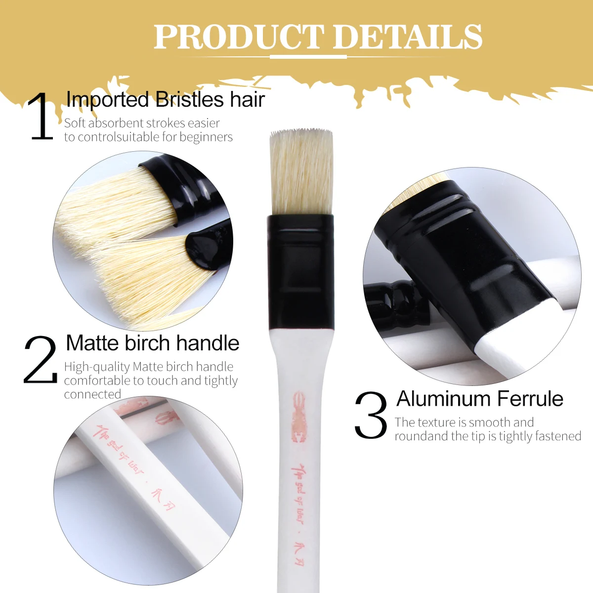 Paint Brush Bristle Texture