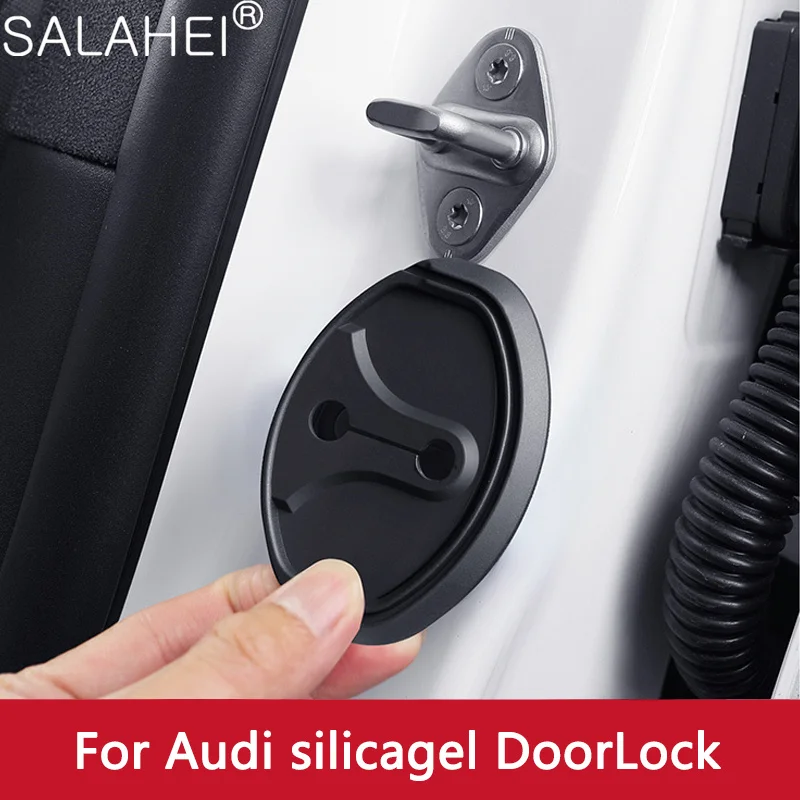 4pcs-Car-Door-Mute-Damping-Cushion-Silicone-Car-Door-Lock-Buckle-Anti ...