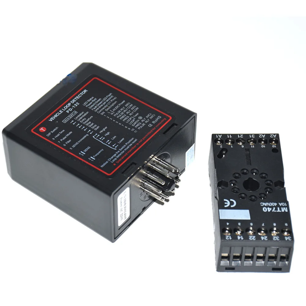 Automatic Gate Pd132 Single Channel Traffic Inductive Loop Sensor Vehicle Detector Signal ...