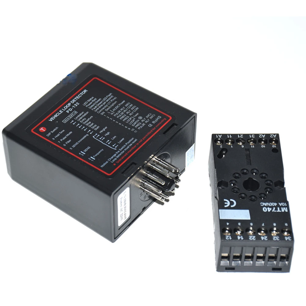 Automatic Gate Pd132 Single Channel Traffic Inductive Loop Sensor Vehicle Detector Signal ...