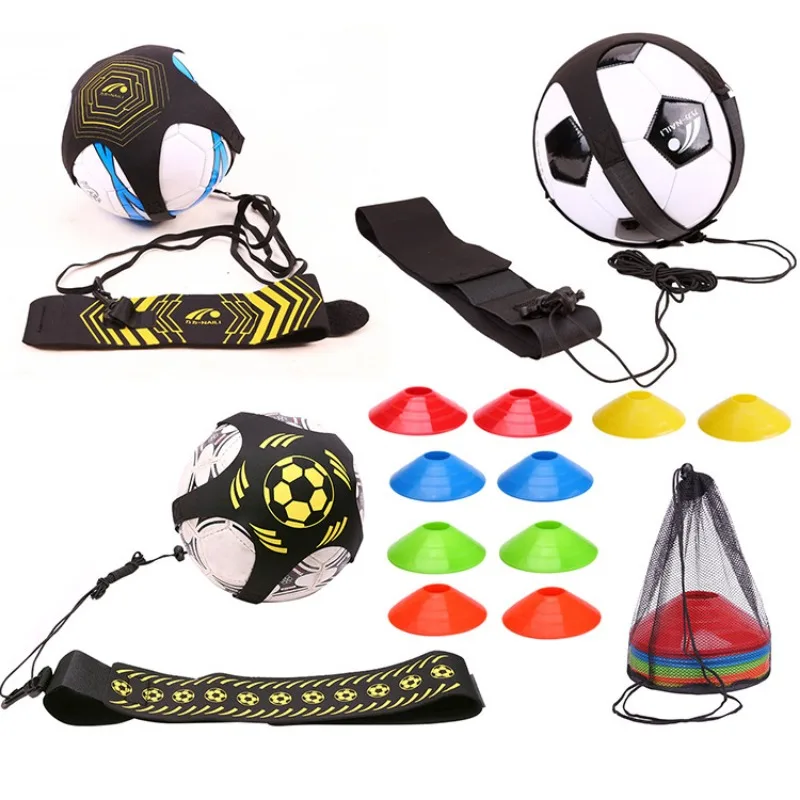 Soccer Ball Juggle Bag Children Auxiliary Circling Training Belt Kit ...