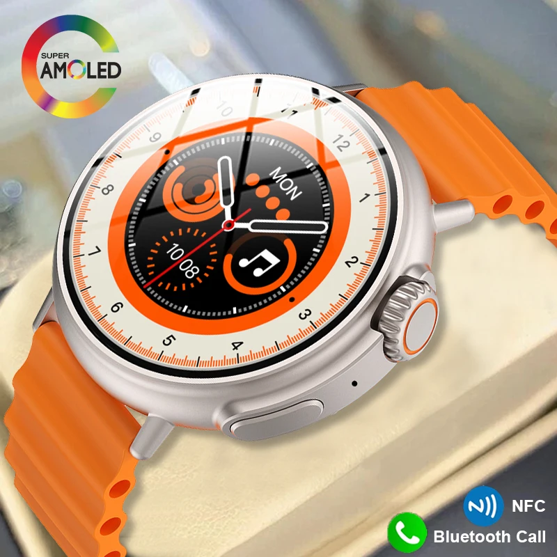 2023-NFC-Watch-Ultra-Series-watches-AMOLED-Display-Clock-Waterproof ...