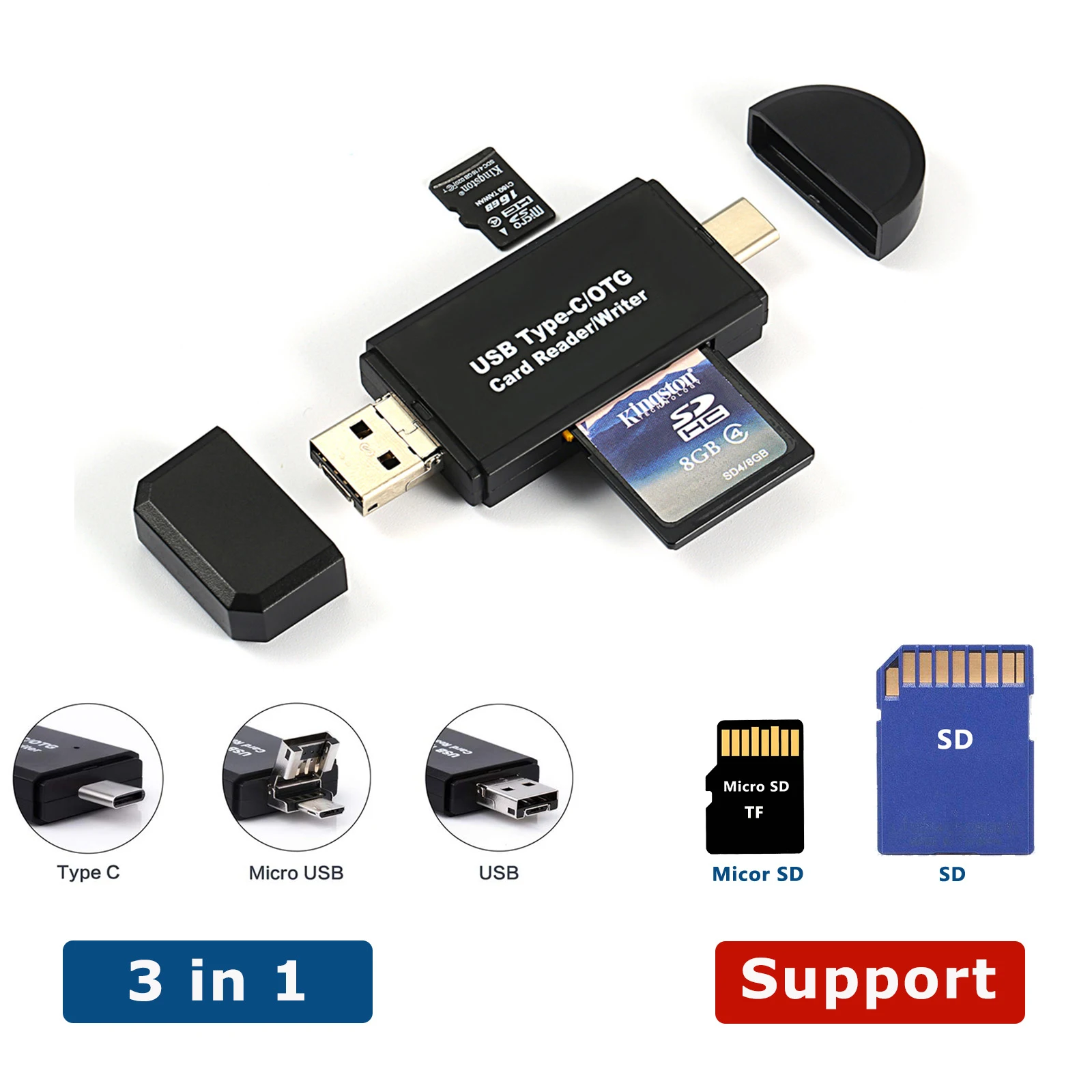 OTG-Micro-SD-Card-Reader-USB-C-Type-C-Card-Reader-For-Phone-Pad ...