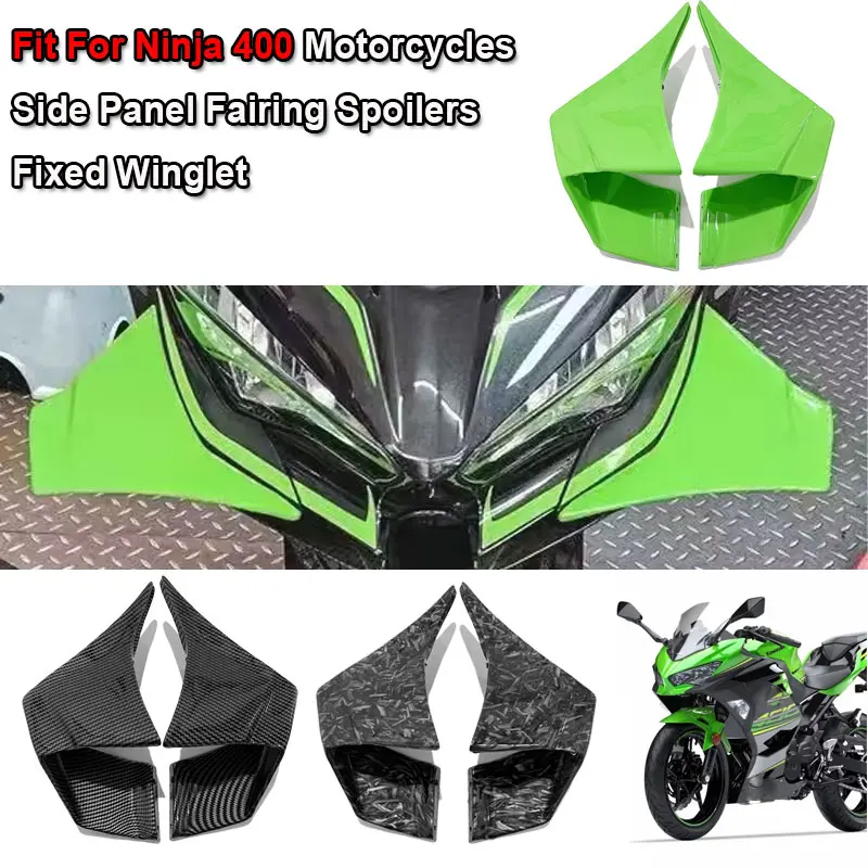 Ninja 400 Motorcycles Accessories Side Panel Fairing Winglet Fit For ...