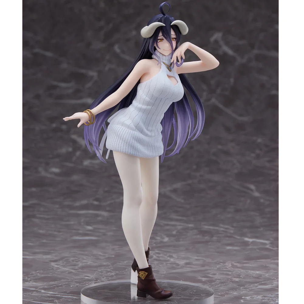 New-22cm-Doll-Model-Overlord-Anime-Girl-Figures-Dress-Albedo-Action ...