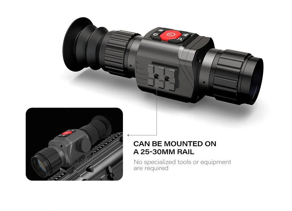 Hti Infrared Thermal Camera HT C8 C18 Infrared Day Night Aiming Lens Outdoor Adjustable Focus ...