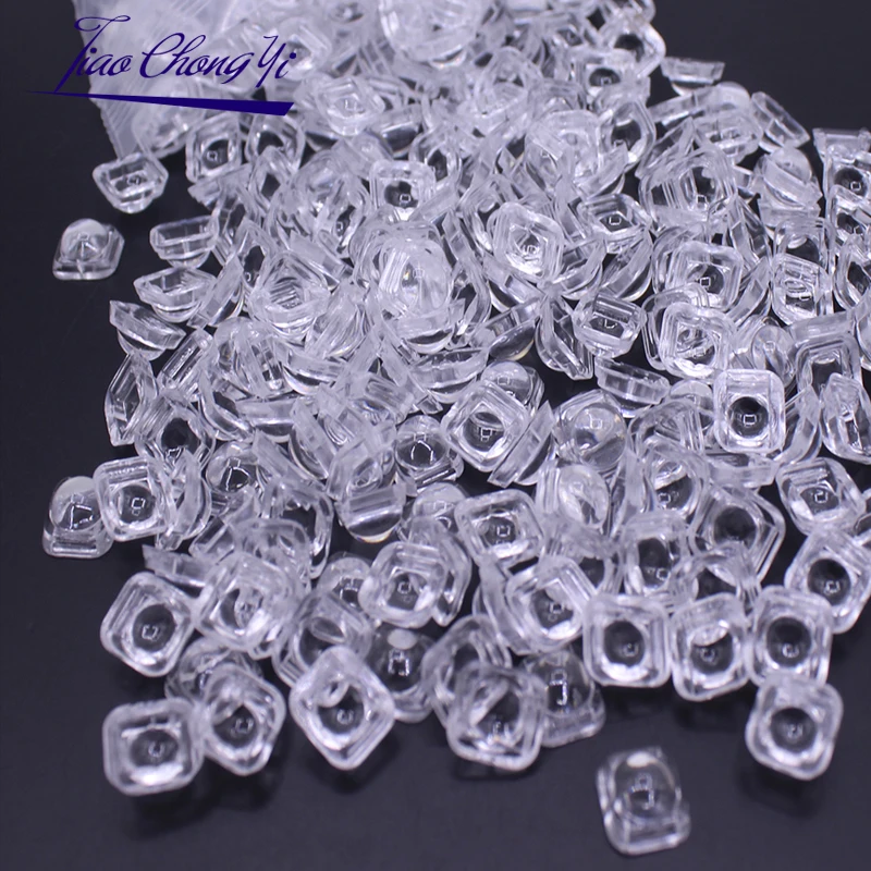 10 30 60 90 120 140 Degree Convex Optical Lens 5050 LED Lens Reflector ...