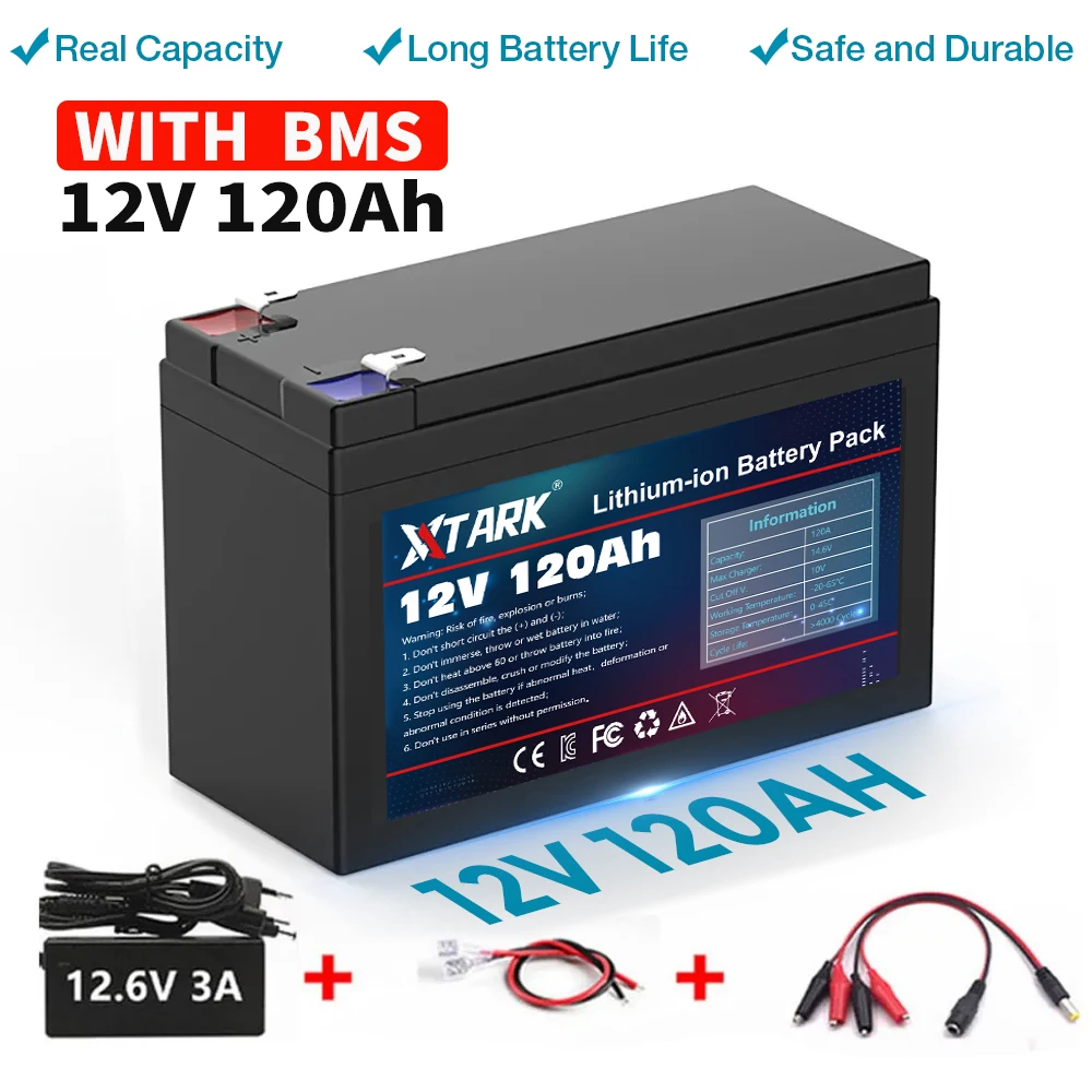 Wholesale Custom Upgraded 12v 120Ah 18650 Li Ion Battery Electric ...