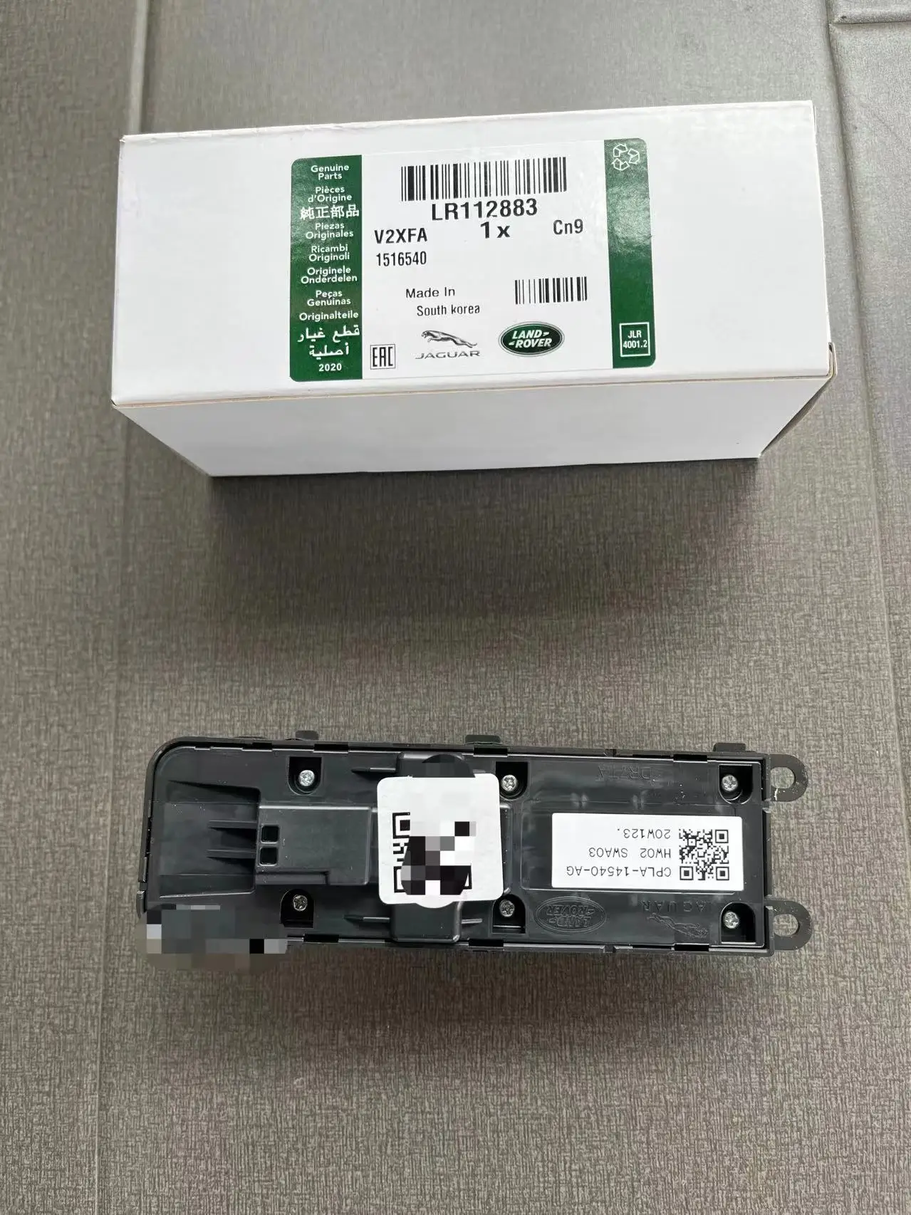 FOR Land Rover Door and Window Switch Left Found OEM LR078894 LR110324 ...