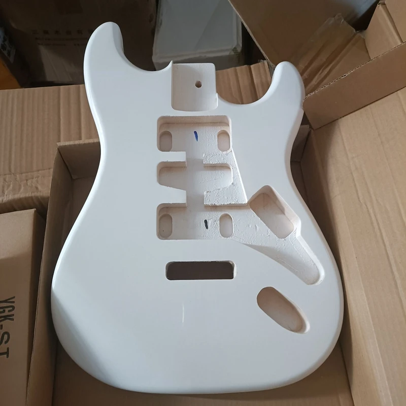 ST gitara elektryczna korpus topolowa gitara elektryczna z drewna ciała ...