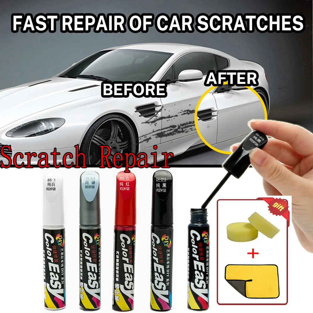 Car Universal Scratch Clear Repair Colorful Paint Pen Touch Up Pen ...