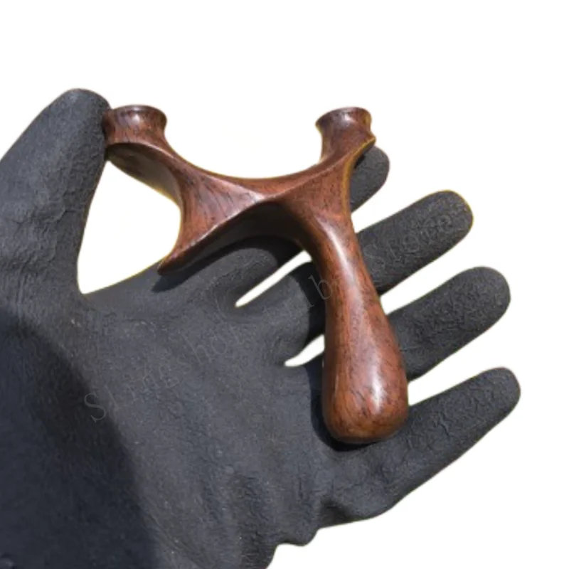 Outdoor-Precision-Hunting-Wooden-Slingshot-Competition-With-Flat-Rubber ...