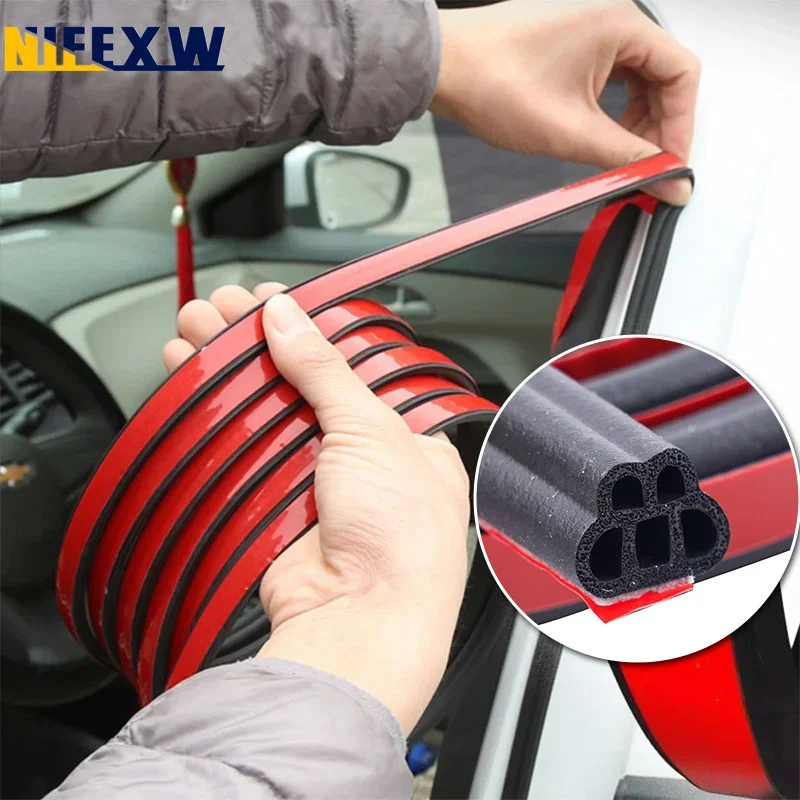 Double-Layer-Car-Door-Rubber-Seal-Strips-Auto-Sealing-Stickers-For ...
