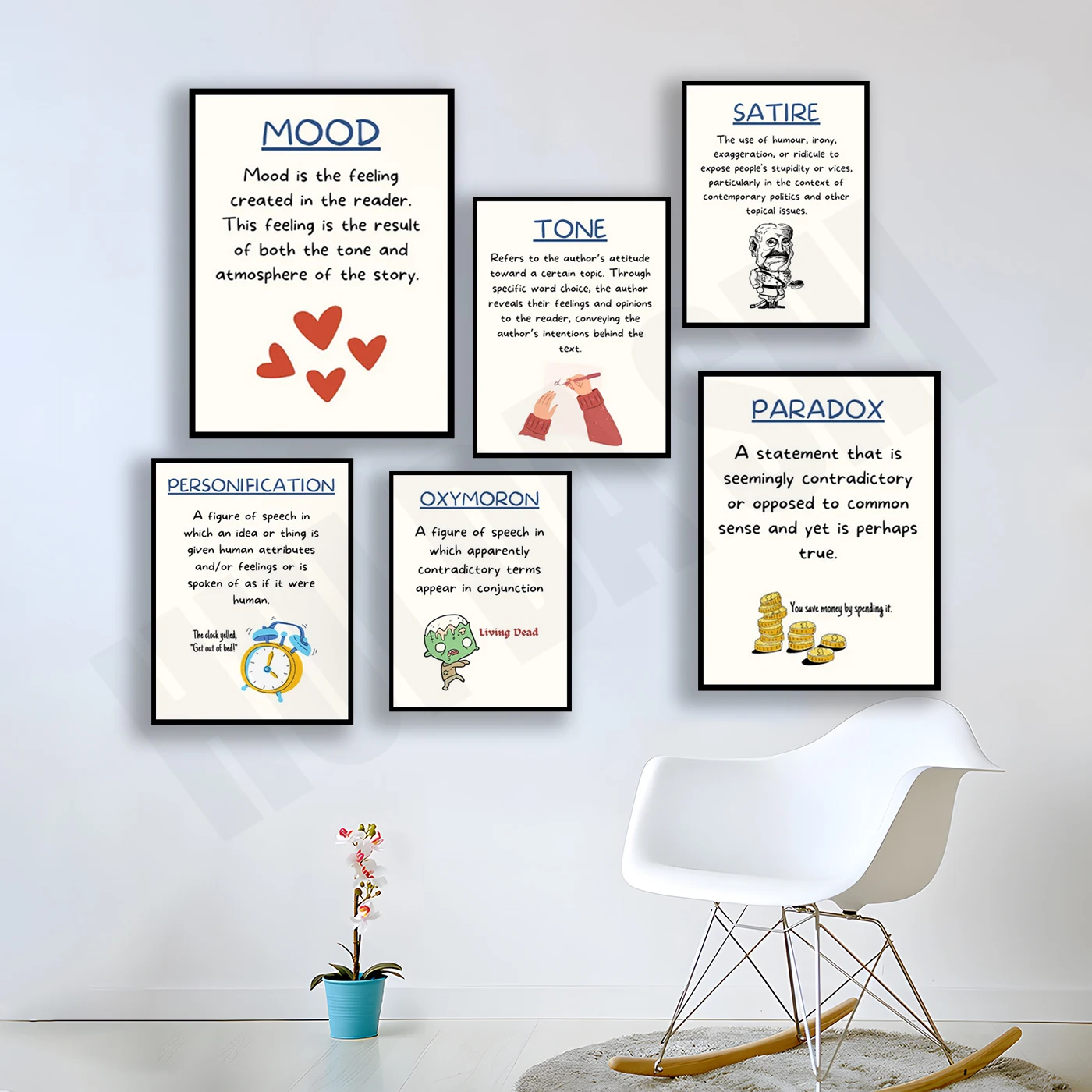 High School English Classroom Design