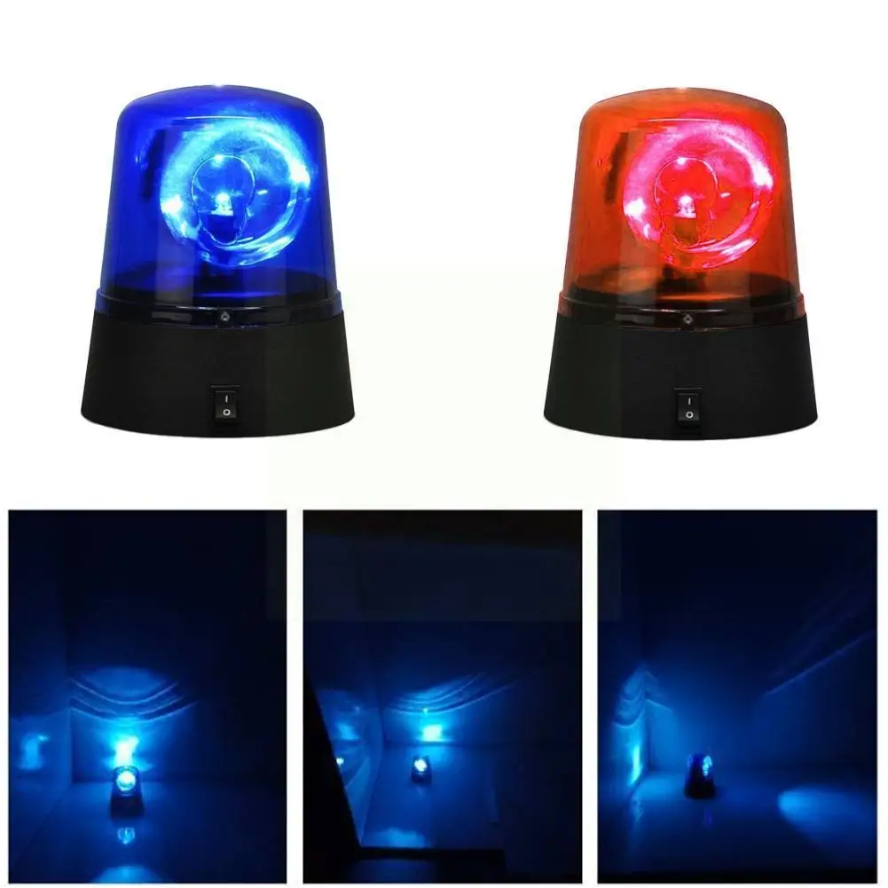 Rotating Police Lights Party