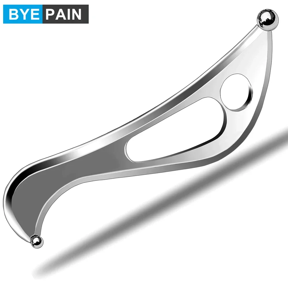 BYEPAIN-1Pcs-Stainless-Steel-Muscle-Scraper-Massage-Tool-Gua-Sha-Iastm ...