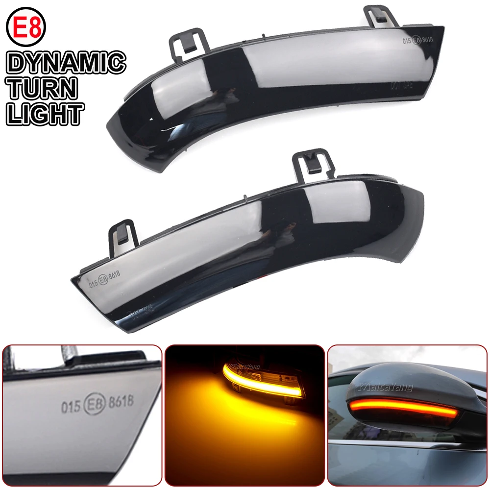 Dynamic-LED-Rearview-Mirror-Indicator-Turn-Signal-Light-for-Passat-B6 ...