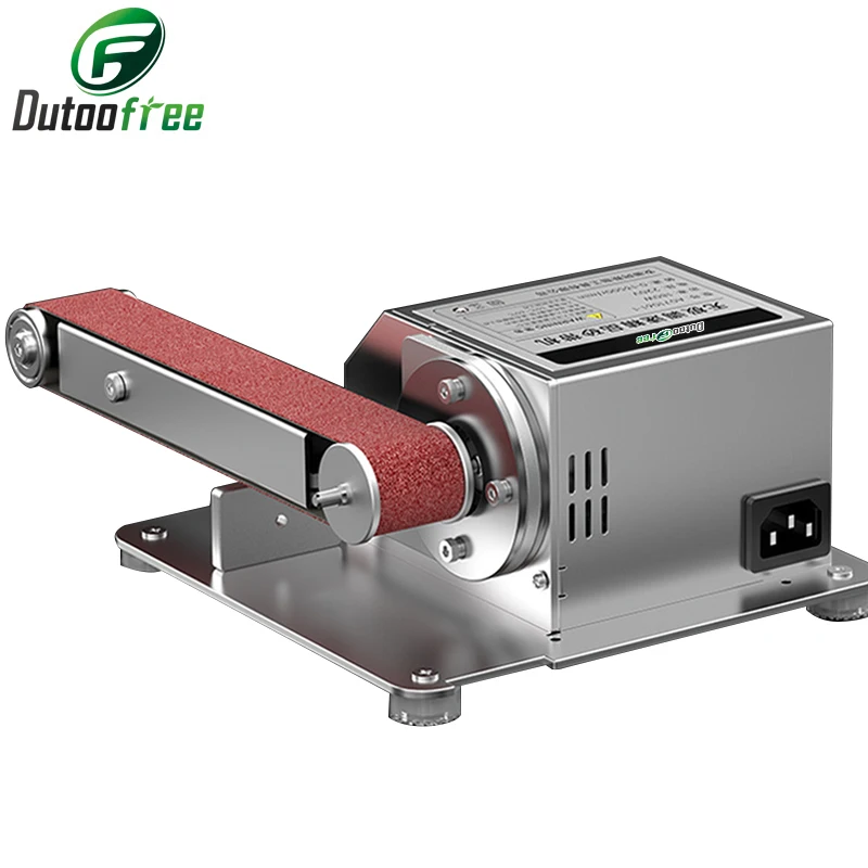 220V 0-180 Degree Mini Belt Grinding Machine Tool Sharpening Machine ...