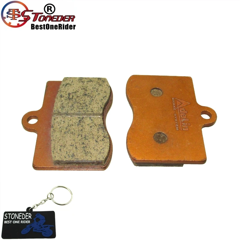 STONEDER Ceramic Brake Pads For Adelin 4 Pot Caliper ADL-14 ...