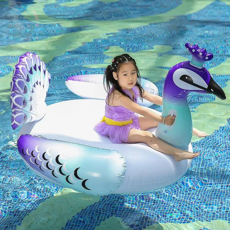 Giant-Inflatable-Peacocks-Float-Swimming-Pool-Floats-Ride-On-Swimming ...