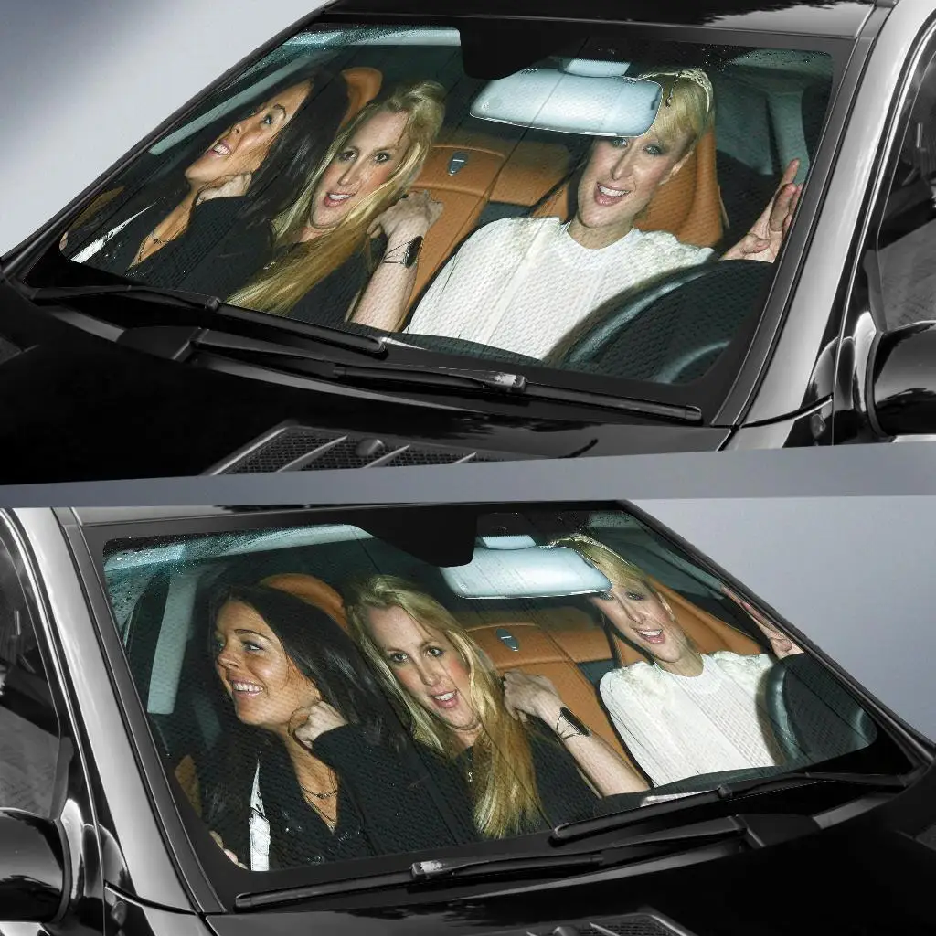 Paris britney lindsay sunshade store