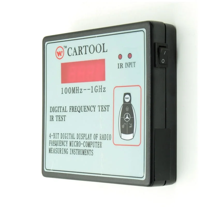 CARTOOL Remote Key IR Digital Frequency Tester (Range 280MHz-450MHz)