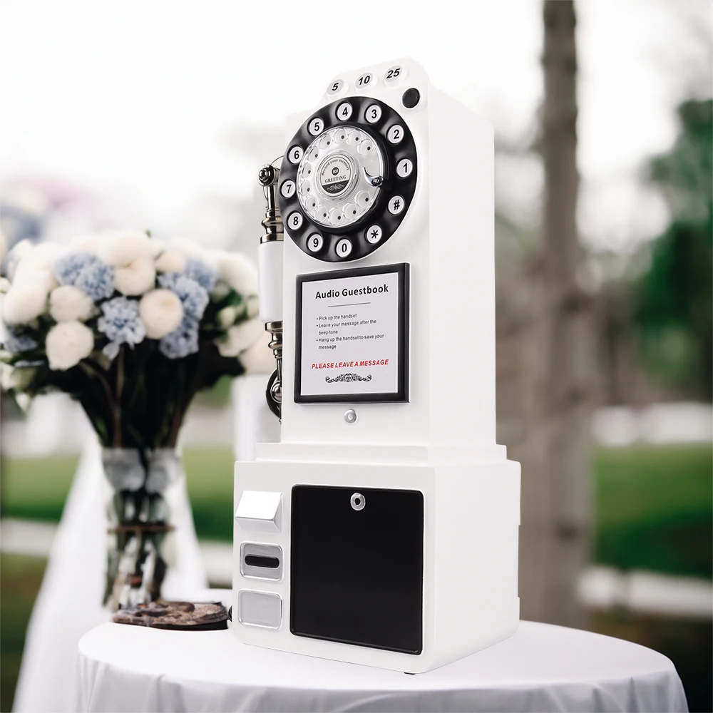 Retro-Style-Wedding-Party-Audio-Guest-Book-Telephones-Vintage-Phone ...