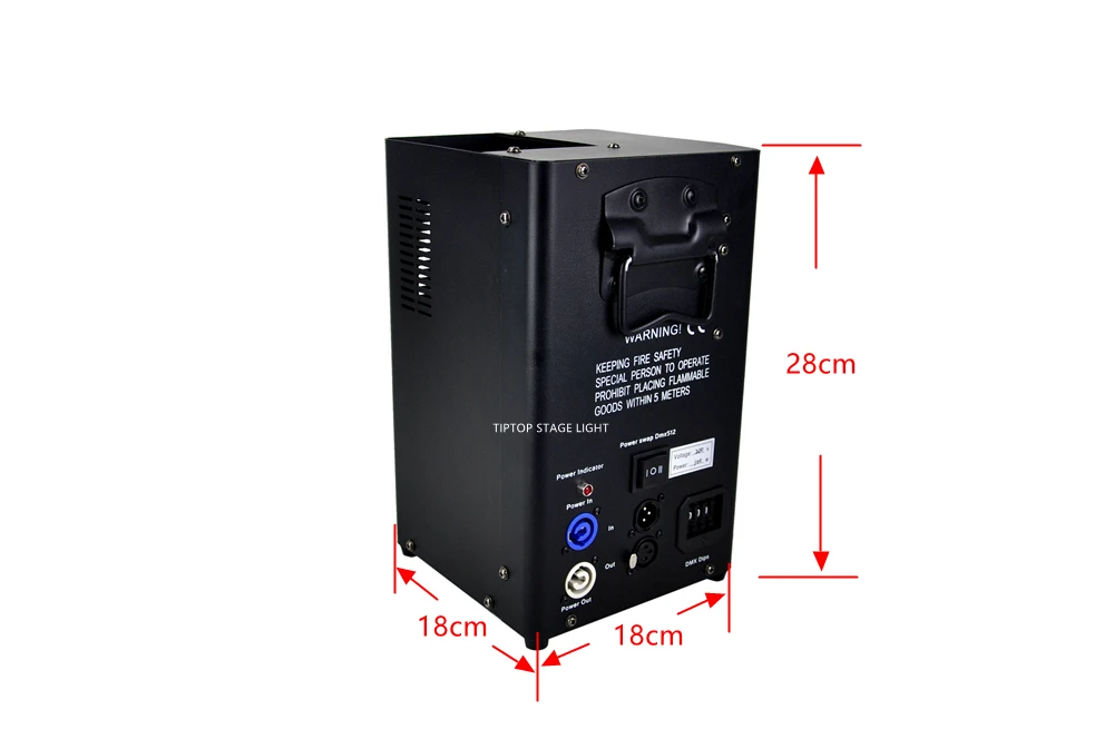 Mini Stage Fire Machine | Tiptoplight