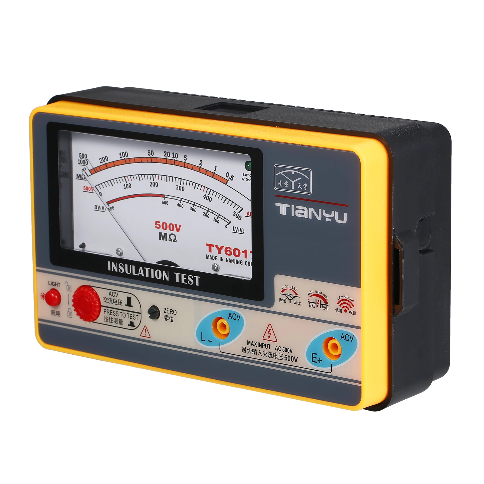 Insulation-Resistance-Meter-Digital-Ohmmeter-Insulation-Tester ...