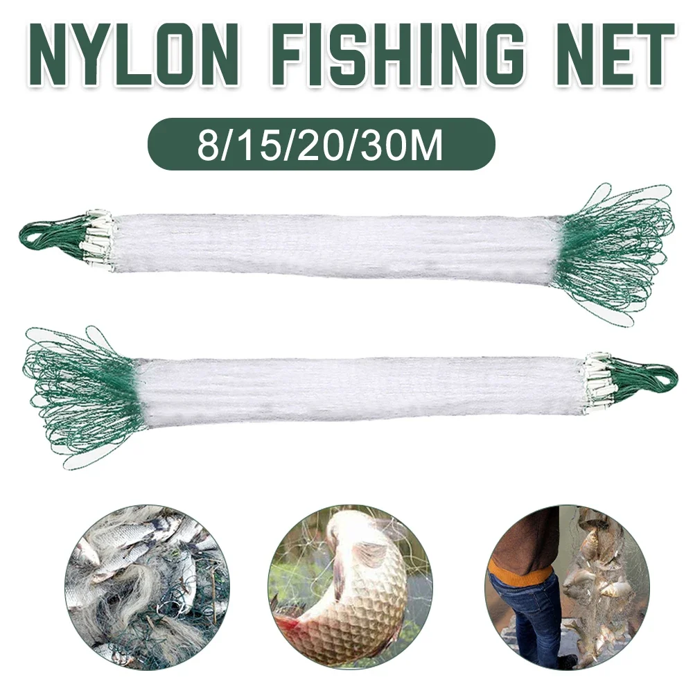 Fishing-Net-Trap-Nylon-Three-Layer-Mesh-Netting-Easy-Throw-Fly-Fishnet ...