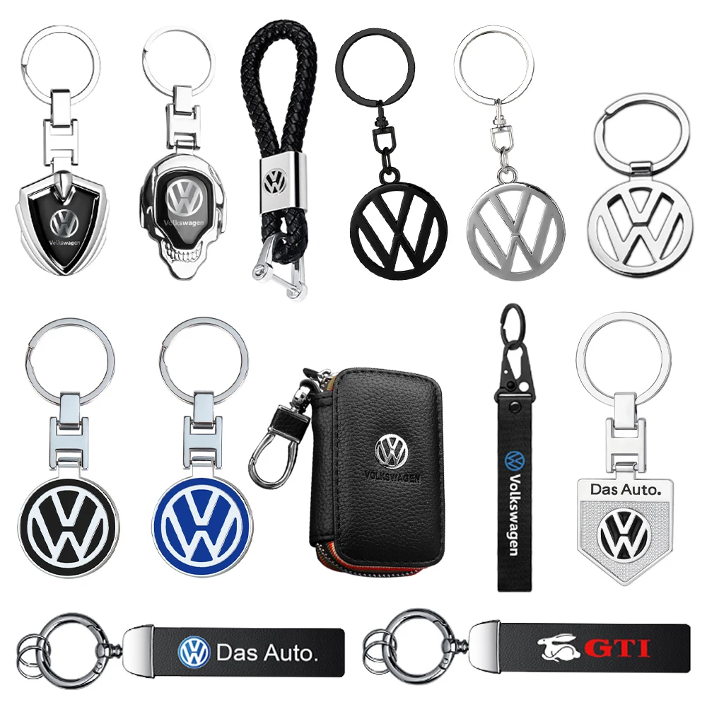 For-Volkswagen-Key-Chain-Logo-VW-GTI-Tiguan-Polo-Golf-5-7-Passat-Beetle ...