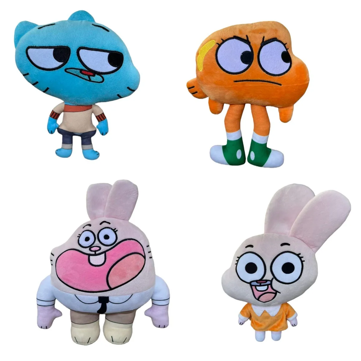 hotNew World Of Gumball Darwin Plush Doll Cartoon Banana Joe Anais ...