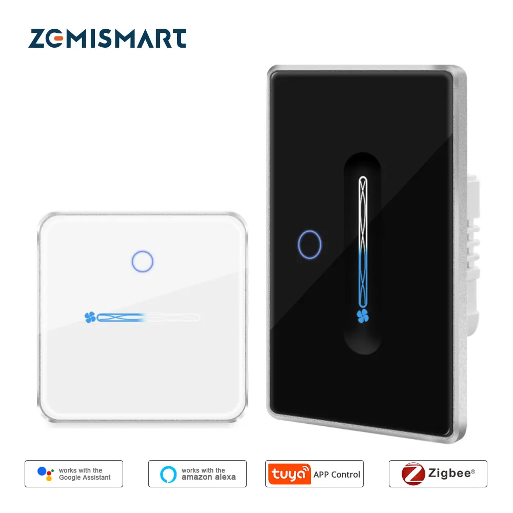 Tuya-Zigbee-Smart-Fan-Light-Switch-Neutral-Required-1-Gang-Touch-Light ...