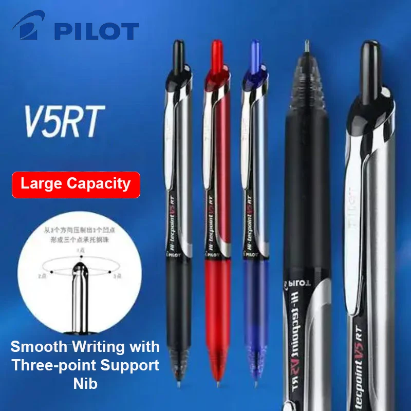 Bolígrafos de Gel Pilot Precise V5 RT, punta de soporte de tres puntos ...
