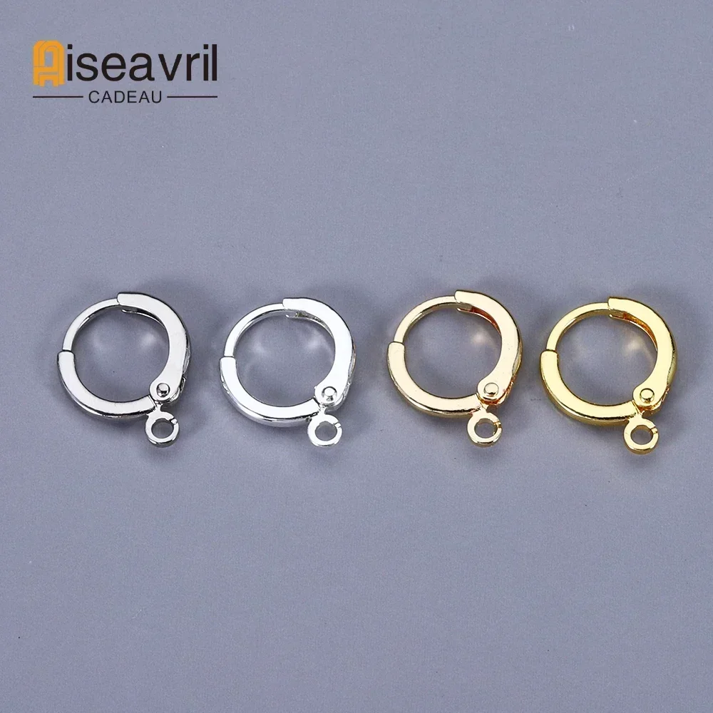 10pcs-14K-18K-Gold-Silver-Color-French-Earring-Hook-Earwire-Earrings ...