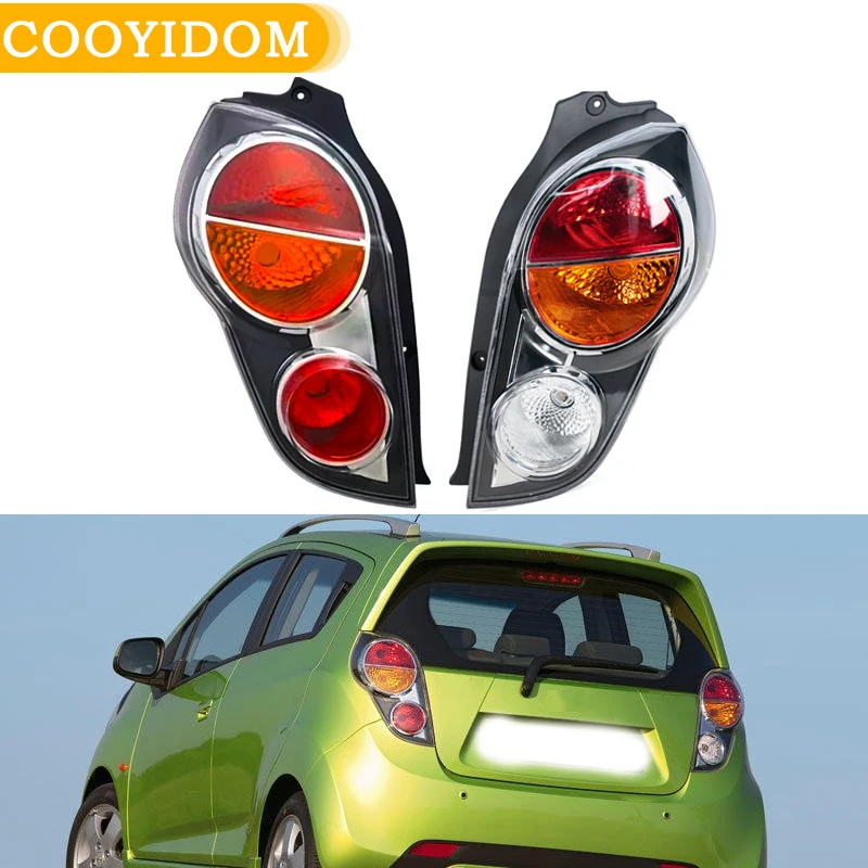 For-Chevrolet-Spark-2010-2015-Matiz-Spark-Tail-Light-Rear-Brake-Lights ...