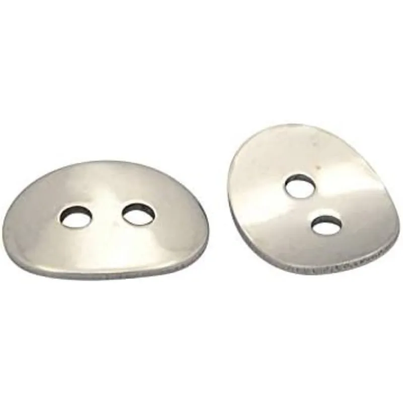 20-piezas-Botones-de-costura-de-acero-inoxidable-304-botones-de-Metal ...