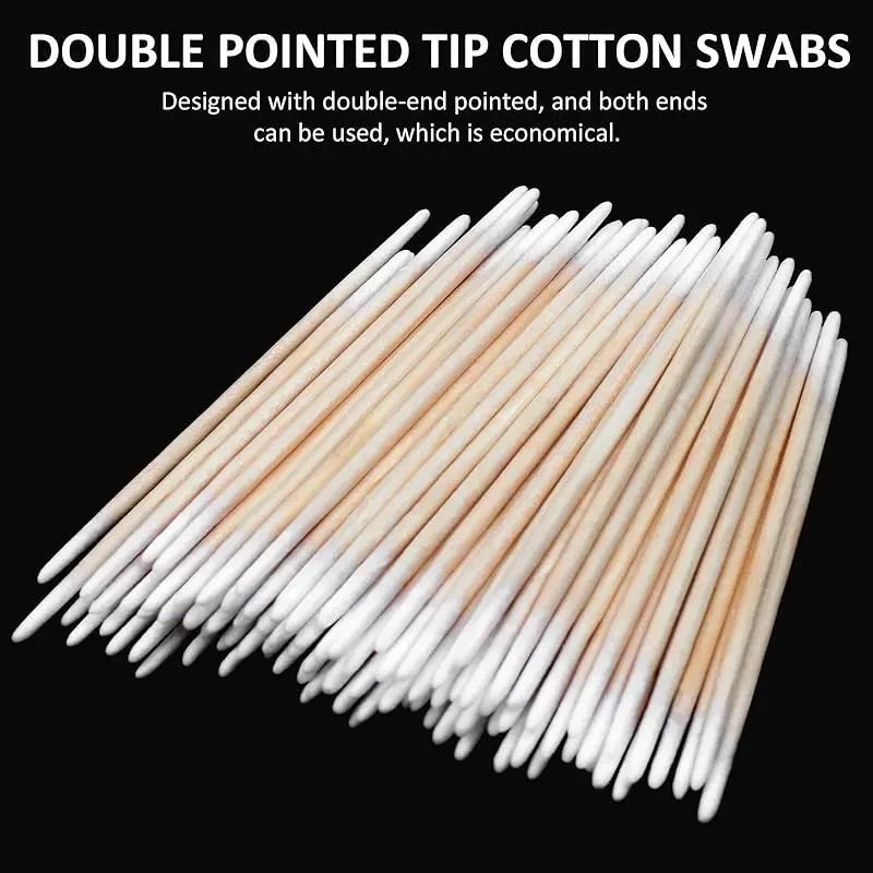 500pcs-Double-Head-Tip-Cotton-Swabs-Microblading-Multipurpose-Precision ...