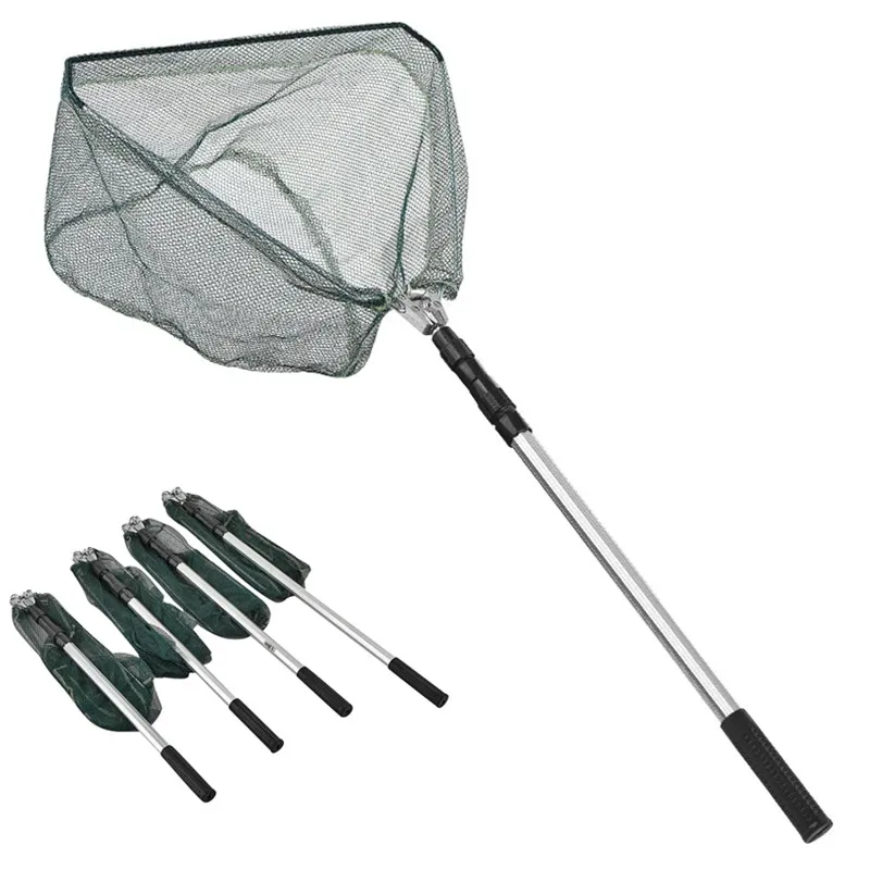 150cm-210cm-Aluminum-alloy-fishing-net-retractable-folding-landing-net ...