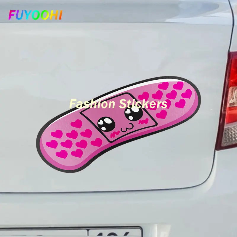 FUYOOHI-Play-Stickers-Kawai-Bandaid-Car-Sticker-Cute-Anime-Vinyl-Decal ...