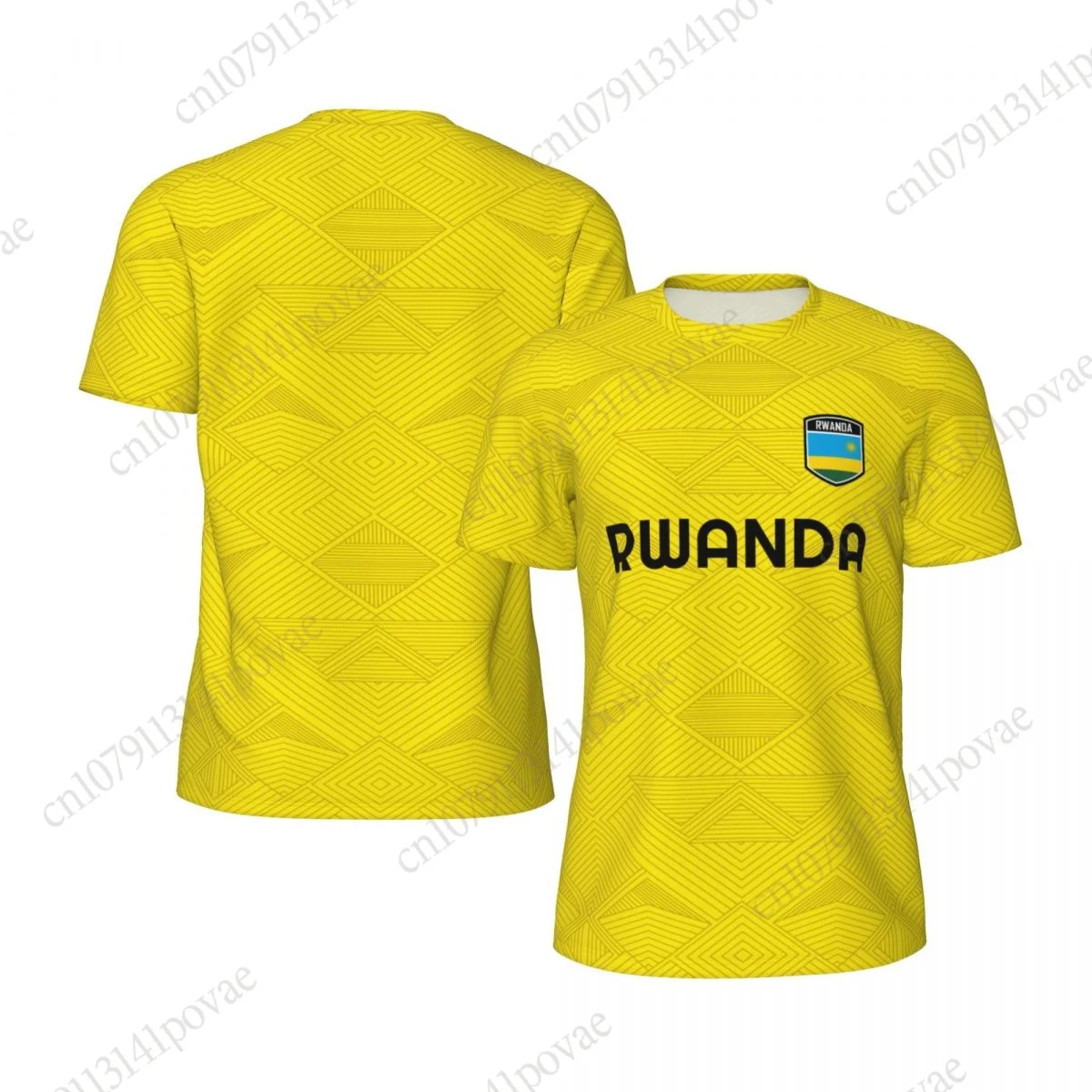 RWANDA-Flag-T-shirts-Men-Women-Mesh-Clothing-Sports-Breathable-For ...