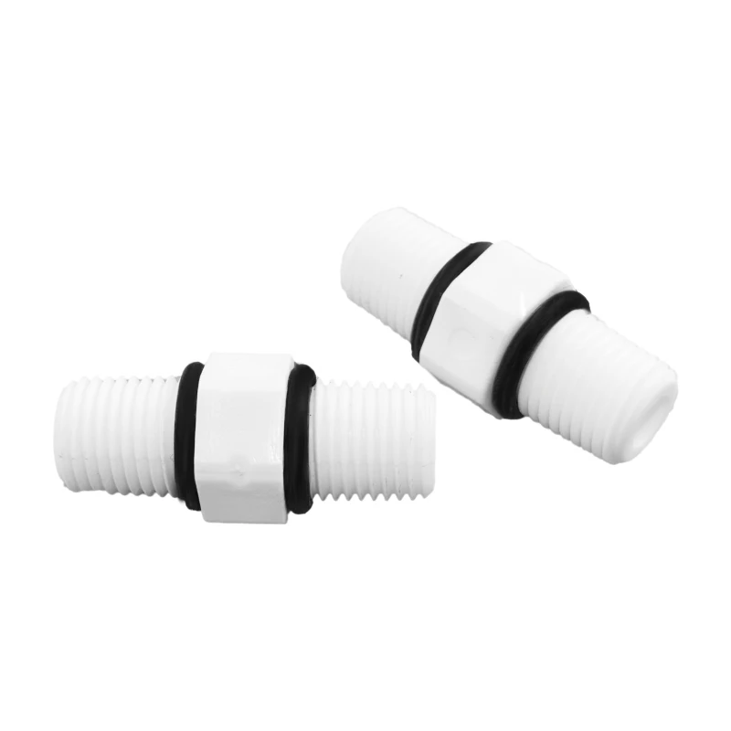 1-4-Male-Thread-Pipe-Nipple-Fittings-Plastic-For-Reverse-Osmosis-Water ...