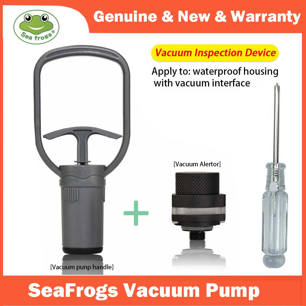 SeaFrogs-Vacuum-Pump-VPS-100-Pre-Dive-Vacuum-Leak-Check-System-for ...